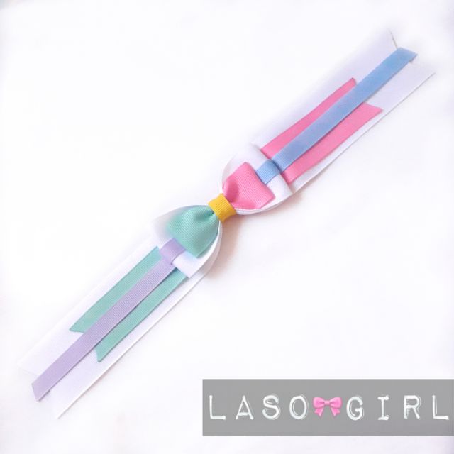Princess Celestia Cheer Bow - Laso Girl My Little Pony Ribbon ...