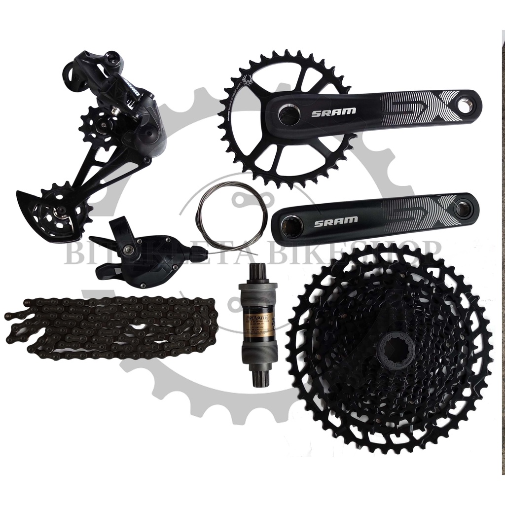 SRAM SX EAGLE UPGRADE KIT 1X12 SPEED GROUPSET HOLLOWTECH AND POWER ...