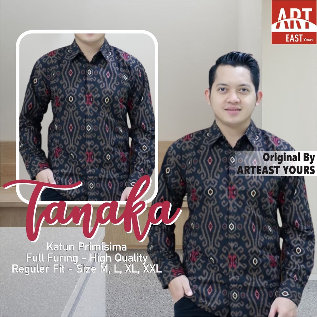 Tanaka Traditional Batik Shirt Typical Solo Premium Quality Material ...