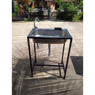 portable stainless sink/lababo detachable type ang paa easy to install ...