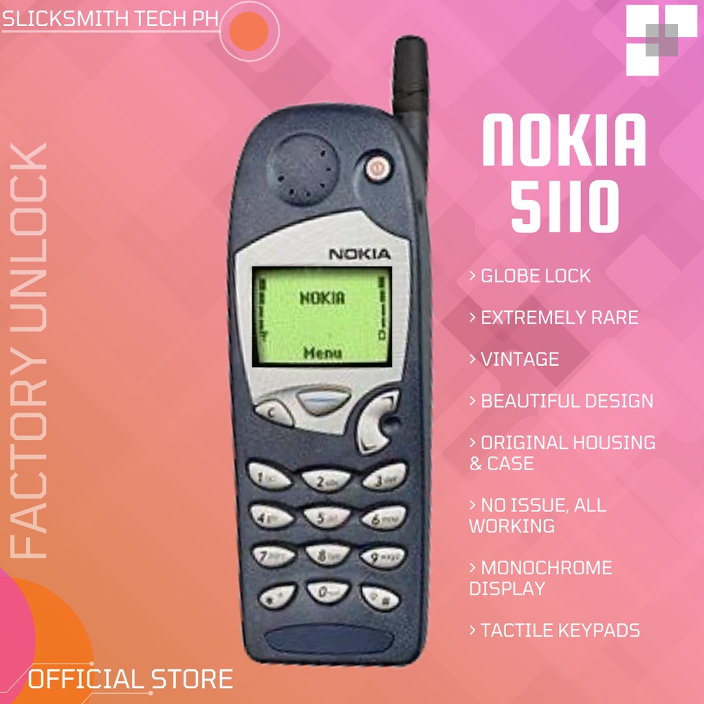 Original Nokia 5110 Openline | Vintage Phone | Shopee Philippines