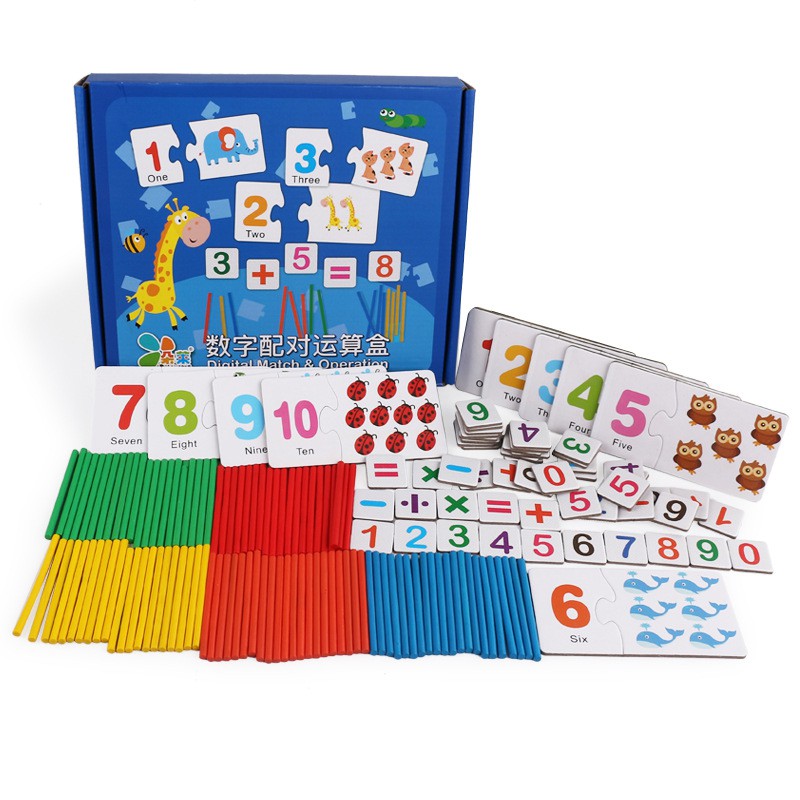 TFL Number Matching Puzzle Cards Calculating Math Tools for Children ...