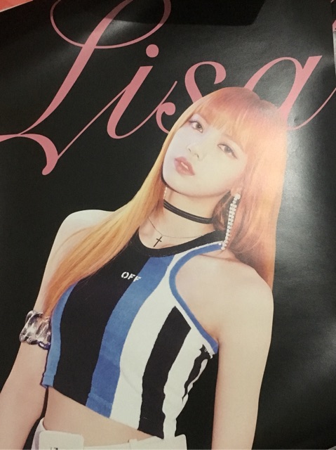 Lisa POSTER YG OFFICIAL POP-UP STORE POSTER LISA | Shopee Philippines