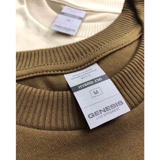 Genesis Clothing Co- (BLACK) #5900 Unisex Heavy Hybrid Cotton Tee ...