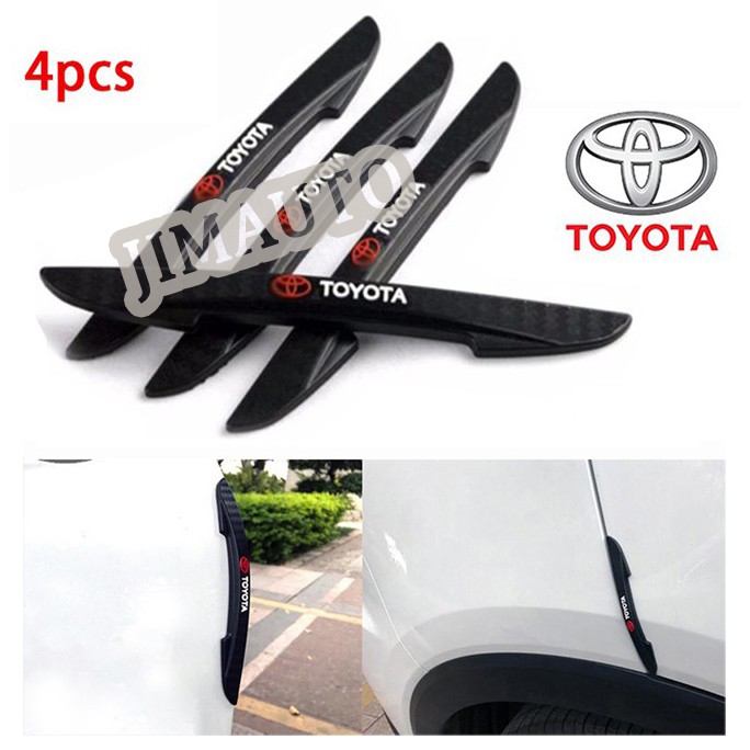 4Pcs Car Door Guard Protector Cover For Toyota Wigo Vios Hilux Fortuner ...