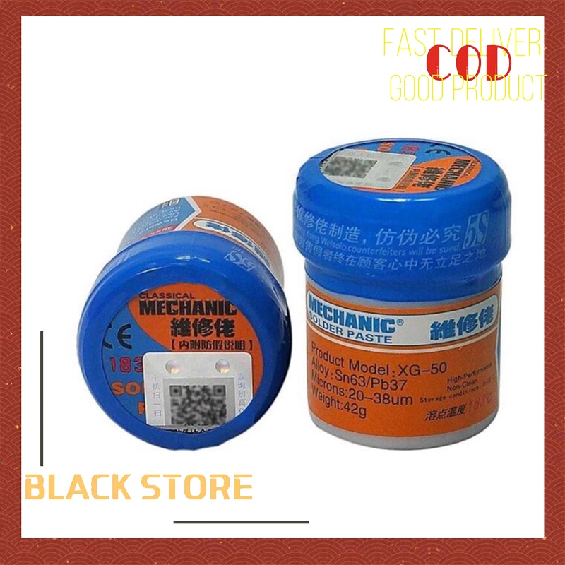Original Hong Kong Mechanic XG50 35g solder paste melting point flux solder paste Sn63 Pb37 IPX3 ...