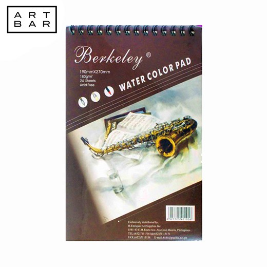 Berkeley Watercolor Pad A113 8X11 24 Sheets - Art Bar PH | Shopee ...