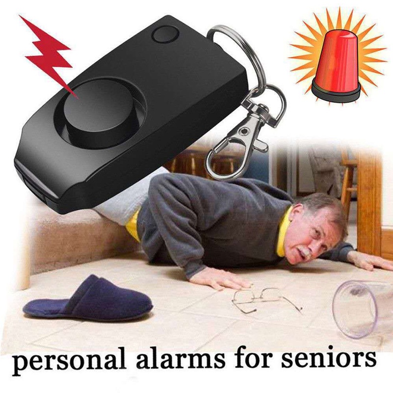 Alarm 130dB Rechargeable Self Defense Personal Alarm Keychain Anti ...