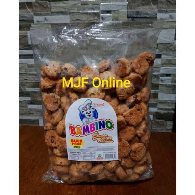 Bambino MINI Chocolate chip cookies 500g. | Shopee Philippines