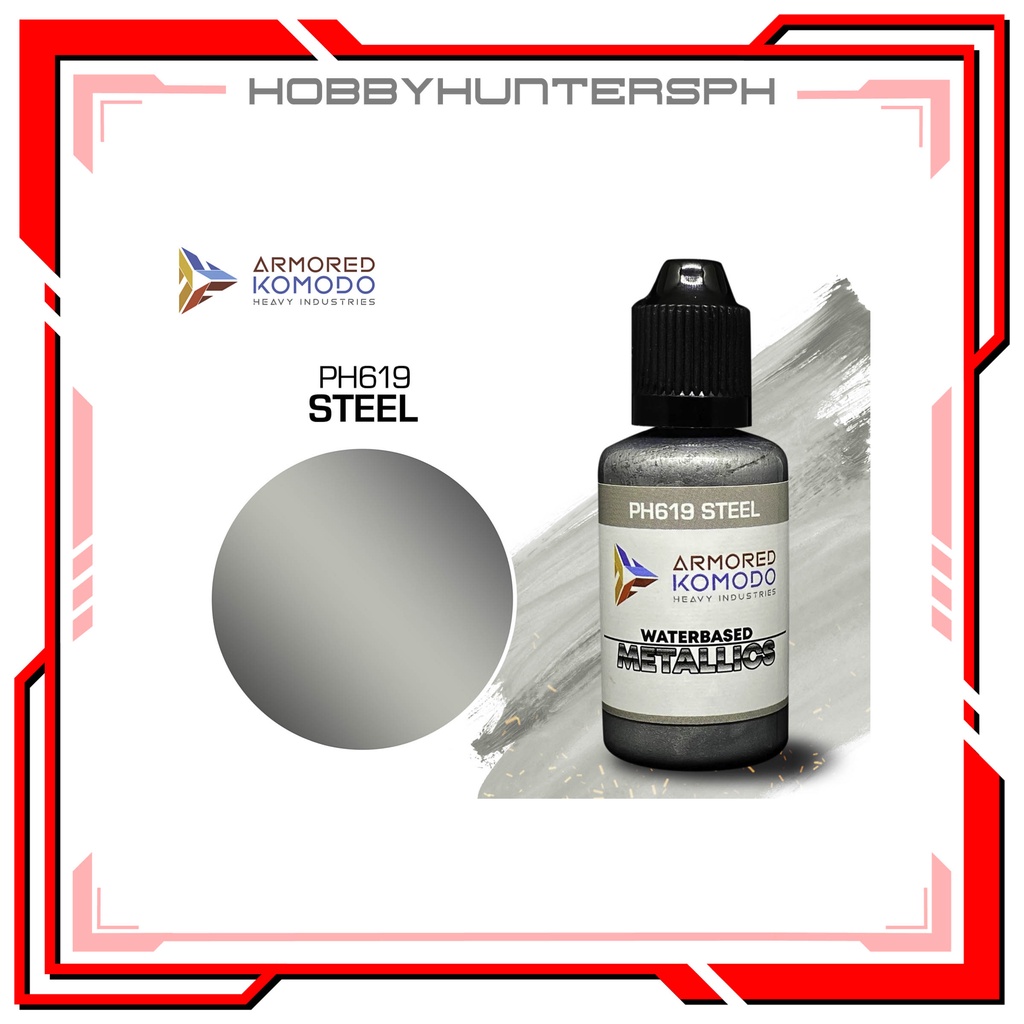 ArKom: PH619 Steel Waterbased Acrylic Paint Armored Komodo | Shopee Philippines