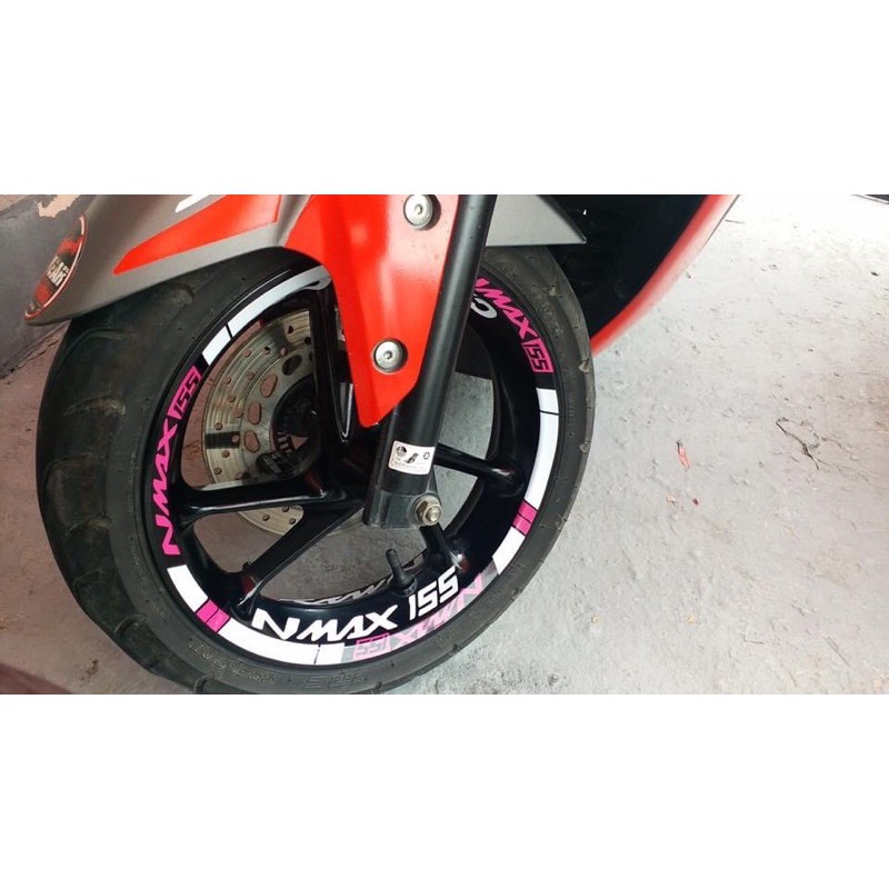 Nmax 155 Mags Decal Pink and White Color | Shopee Philippines