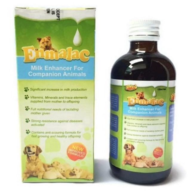 Enmalac Milk Enhancer for Dogs & Cats 120ml | Shopee Philippines