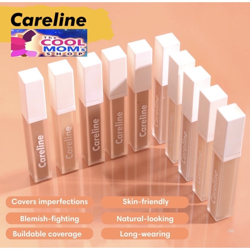 Careline Spot Concealer (lightweight, buildable, coverage, long wearing ...