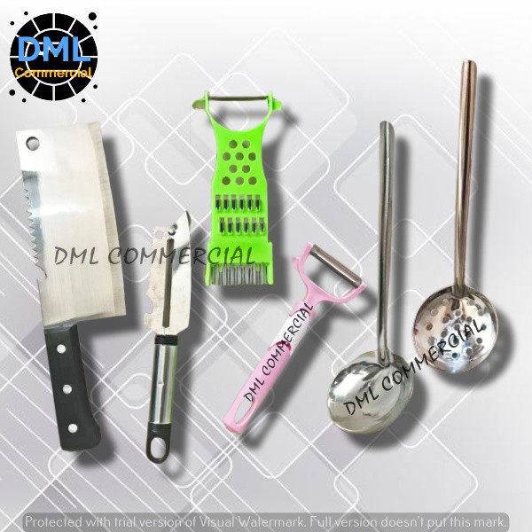 (DML-2047) 1 SET (6 pcs) Multi-functional Kitchen Cooking Tools ...