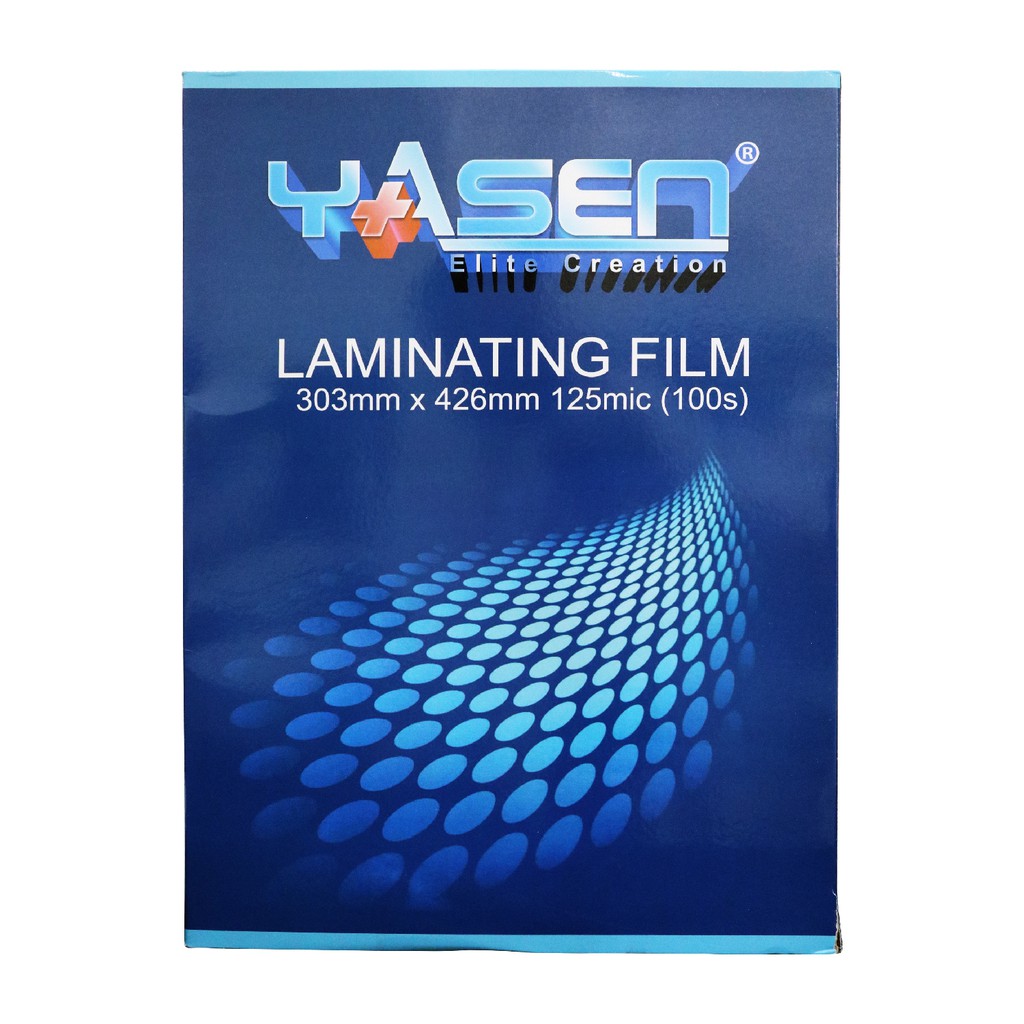 Yasen Laminating Film A3 303mm X 426mm 125 Microns Shopee Philippines