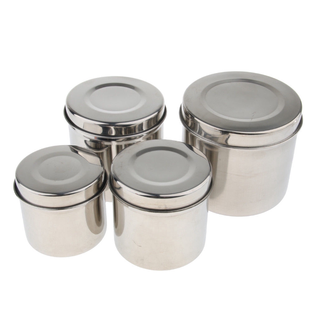 Stainless Steel Cotton Alcohol Disinfection Tank Container | Shopee ...