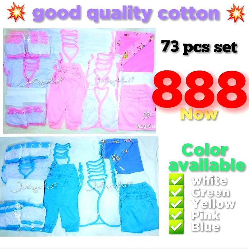 Newborn Baby Clothes Complete Set Infant Clothes on Sale | Shopee ...