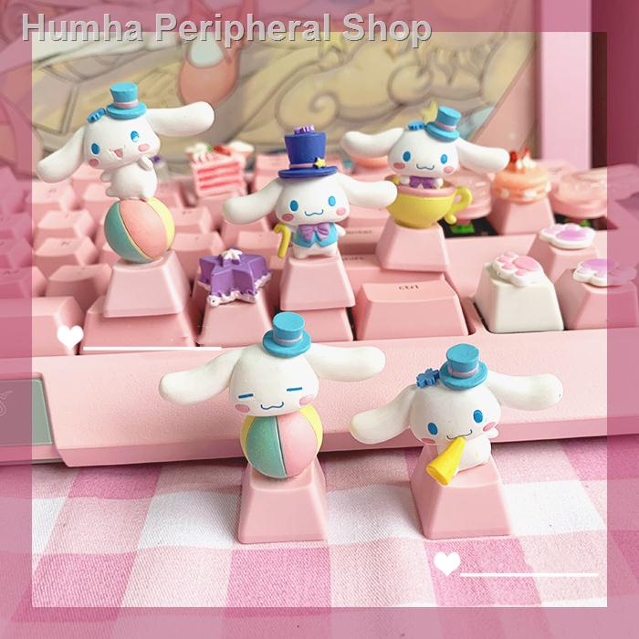 Cinnamon Dog keycaps Cute keycap Cartoon keycap Mechanical Keyboard ...
