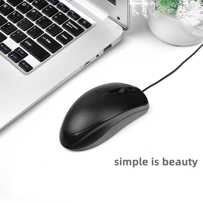New BM740 Wired Mouse 1000 DPI USB Aggravated Mouse Is Suitable For ...