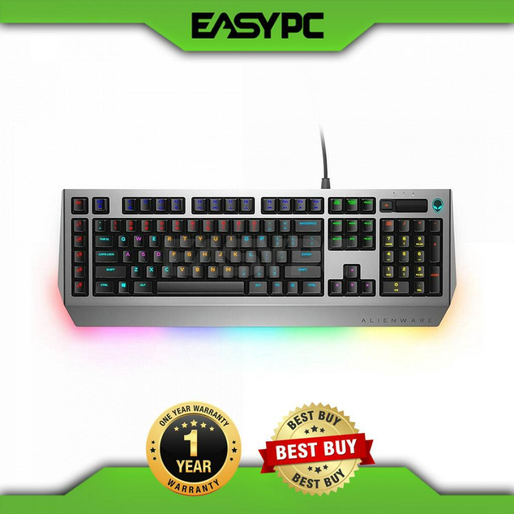 Alienware Pro RGB Mechanical Gaming Keyboard Brown Switch (AW768 0PHEN ...