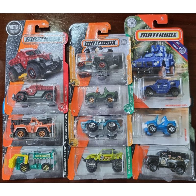 Authentic Assorted Matchbox Diecast Cars (12) | Shopee Philippines