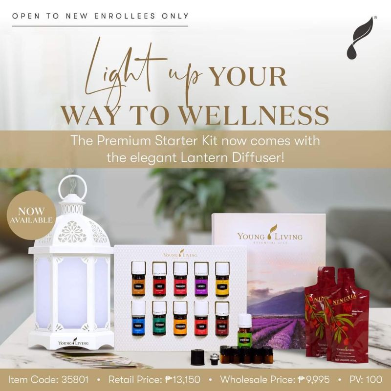 HAPEE JONEE - YOUNG LIVING LANTERN DIFFUSER PSK WITH MEMBERSHIP ...