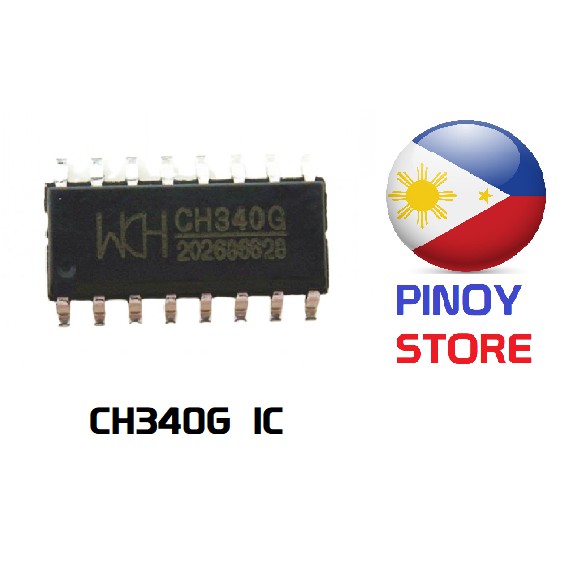 CH340G USB-Serial converter Chip SMD SOP16 Arduino Chip for USB ...
