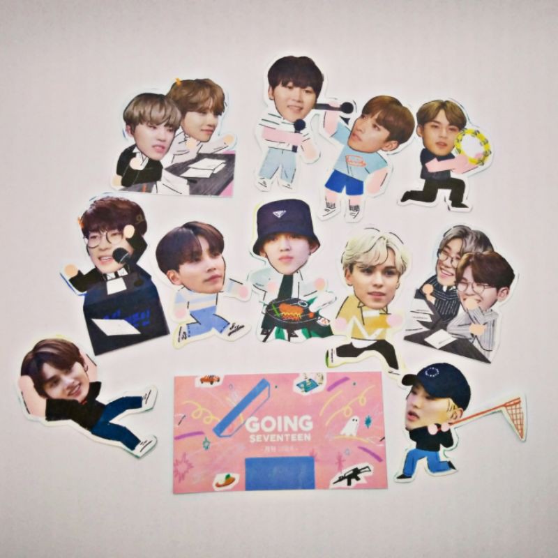 GOING SEVENTEEN Intro Sticker Set | Shopee Philippines