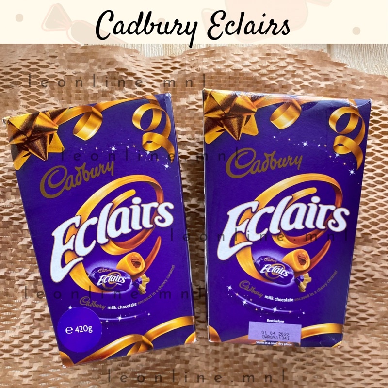 Cadbury Eclairs 420g Chocolate Chewy Caramel Box | Shopee Philippines