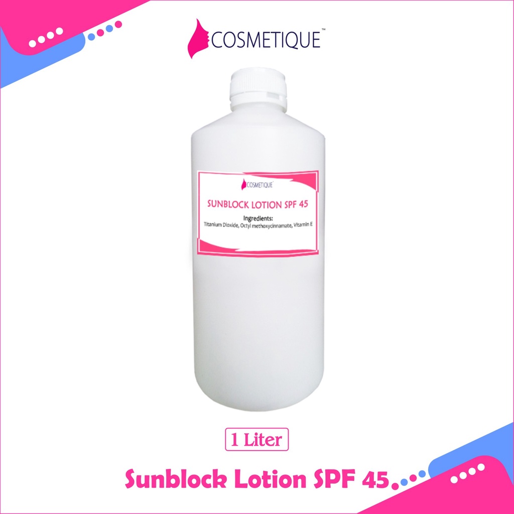 Sunblock lotion SPF45 1L | Shopee Philippines