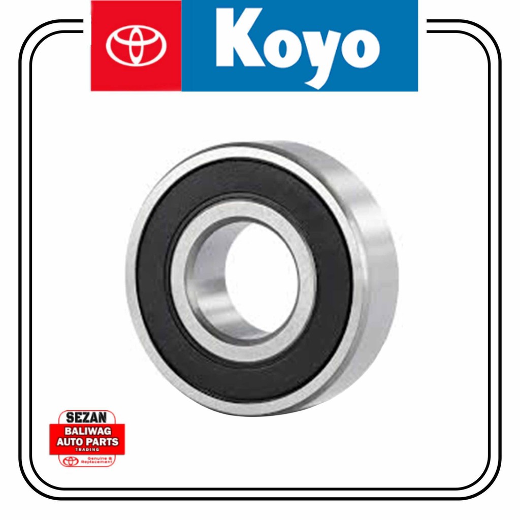 KOYO RUBBER SEAL BALL BEARING 12x32x10 62012RSCM | Shopee Philippines