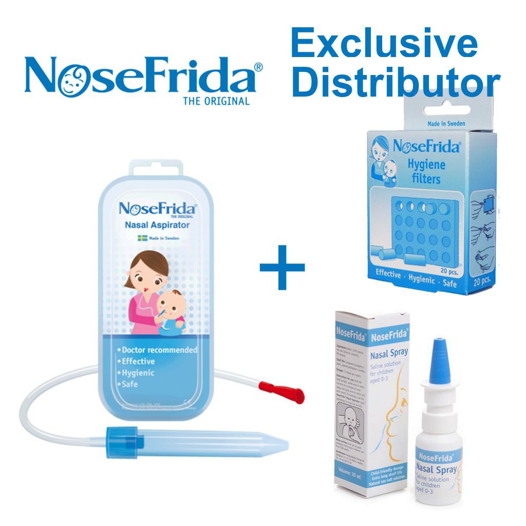 NoseFrida The Snotsucker Value Pack ( Nose Frida Nasal Aspirator ...
