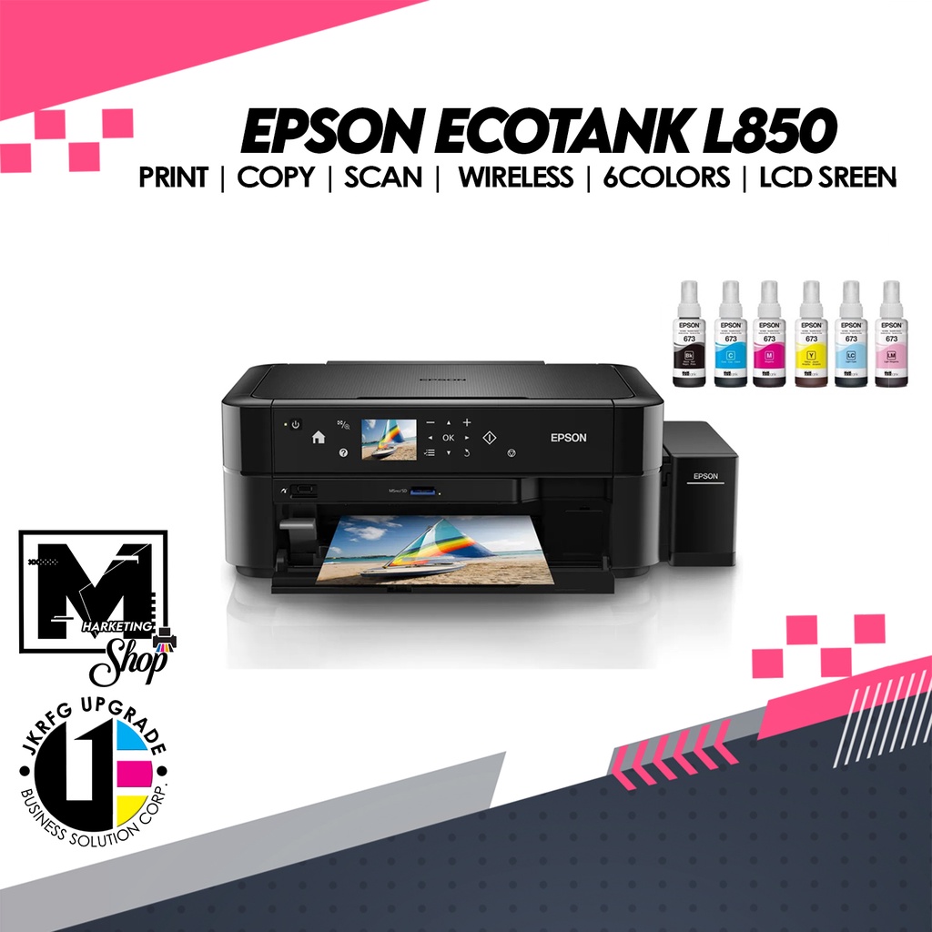Epson L850 Photo All-in-One Ink Tank Printer | Shopee Philippines