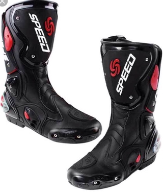 Speed hi-cut boots (Speed biker) | Shopee Philippines