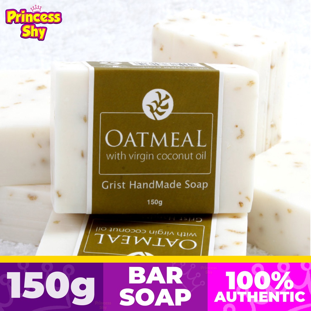 Grist Oatmeal with Virgin Coconut Oil Organic Herbal Soap 150g | Shopee ...