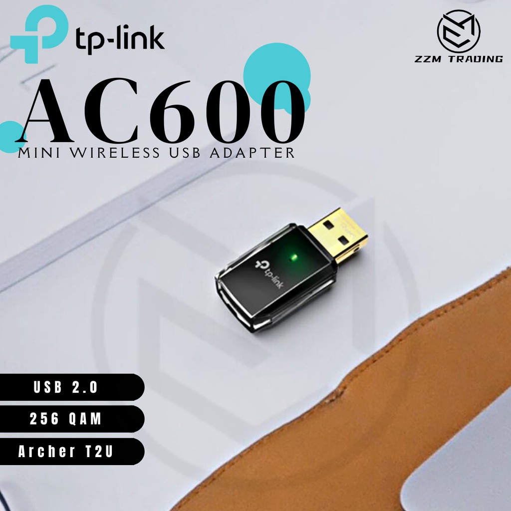 Tp-Link Archer T2U AC600 Mini Wireless Dual Band USB 2.0 Adapter 256 ...