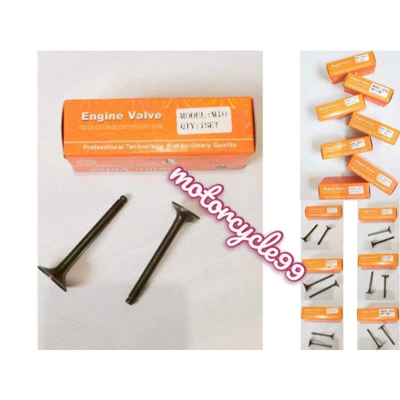 Intake Exhaust & Engine valve - MIO / WAVE125 / TMX155 / SMASH / XRM ...
