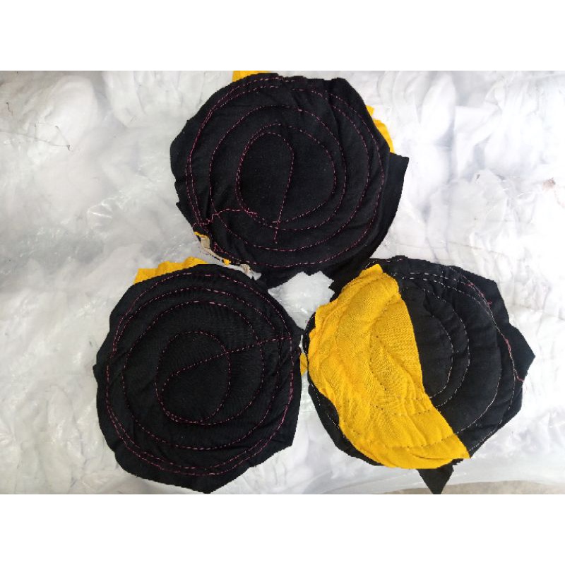 3pcs Basahan Bilog Makapal May Palaman Sa Loob Colored And White Available Shopee Philippines 