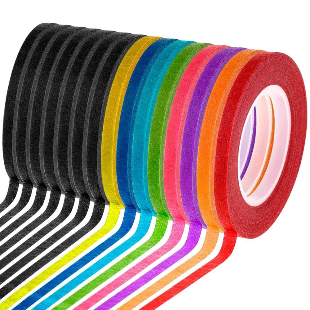 3mm-10mm Decorative Masking Kid Craft Artist Tapes Adhesive Chart Tapes ...