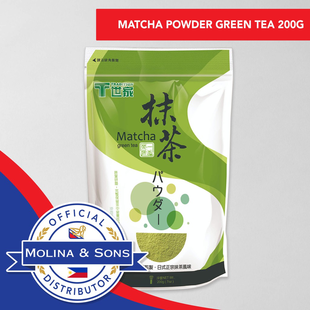 Tradition Matcha Powder 200g | Shopee Philippines