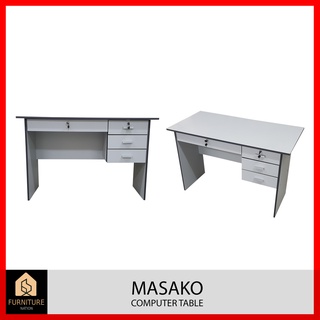 Computer Office Table MASAKO | Furniture Nation | Home office Desk With ...