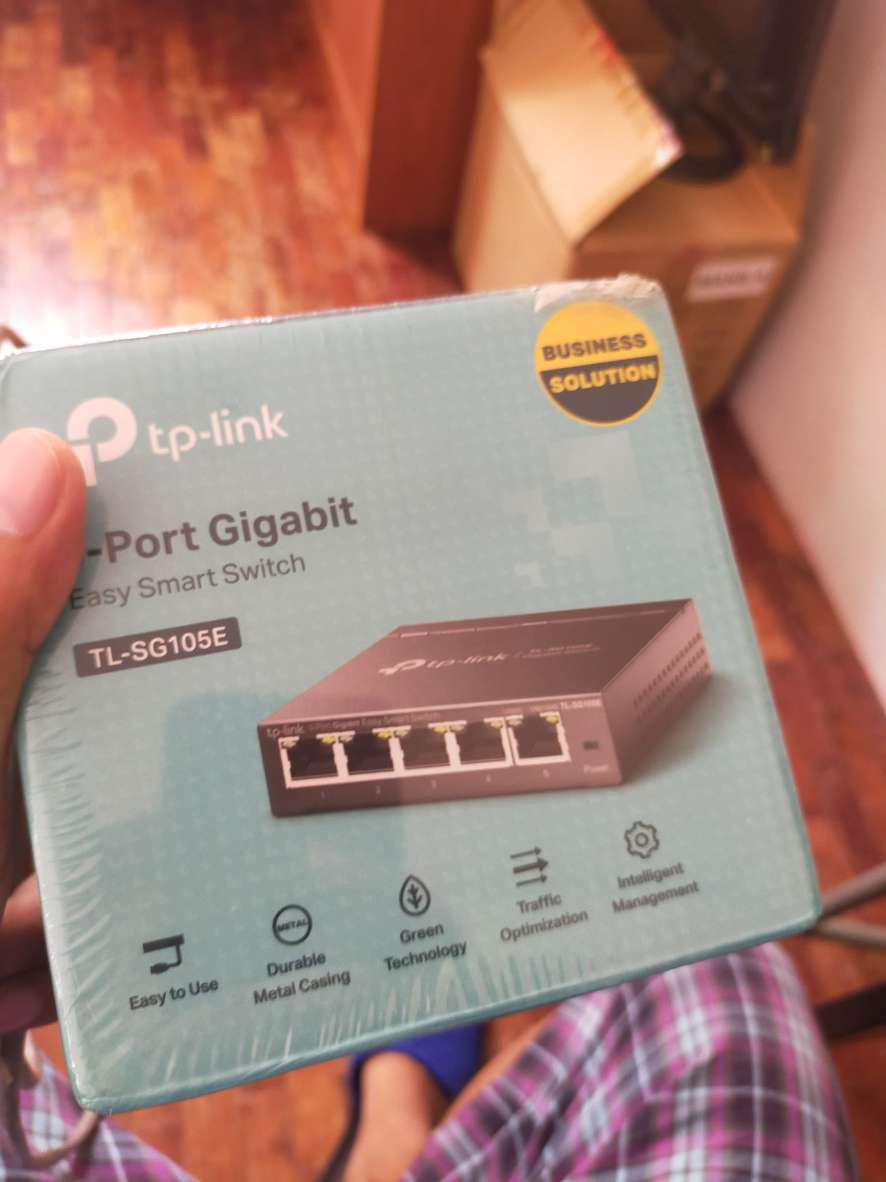 TP-Link TL-SG105E 5-Port Gigabit Easy Smart Switch | Shopee Philippines