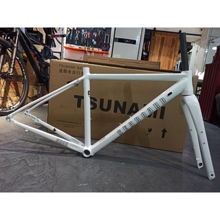 Tsunami Seaboard GR02 Gravel Frame Set (White) | Shopee Philippines
