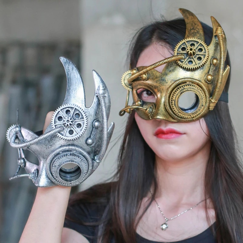 Steampunk Half Mask