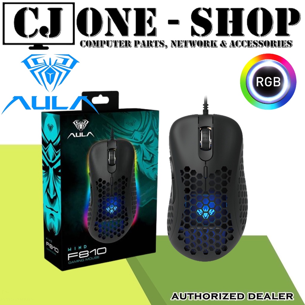 AULA WIND F810 RGB Backlight Gaming Mouse | Shopee Philippines