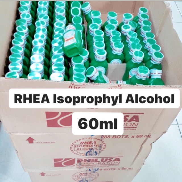 Rhea Isoprophyl Alcohol 60ml | Shopee Philippines