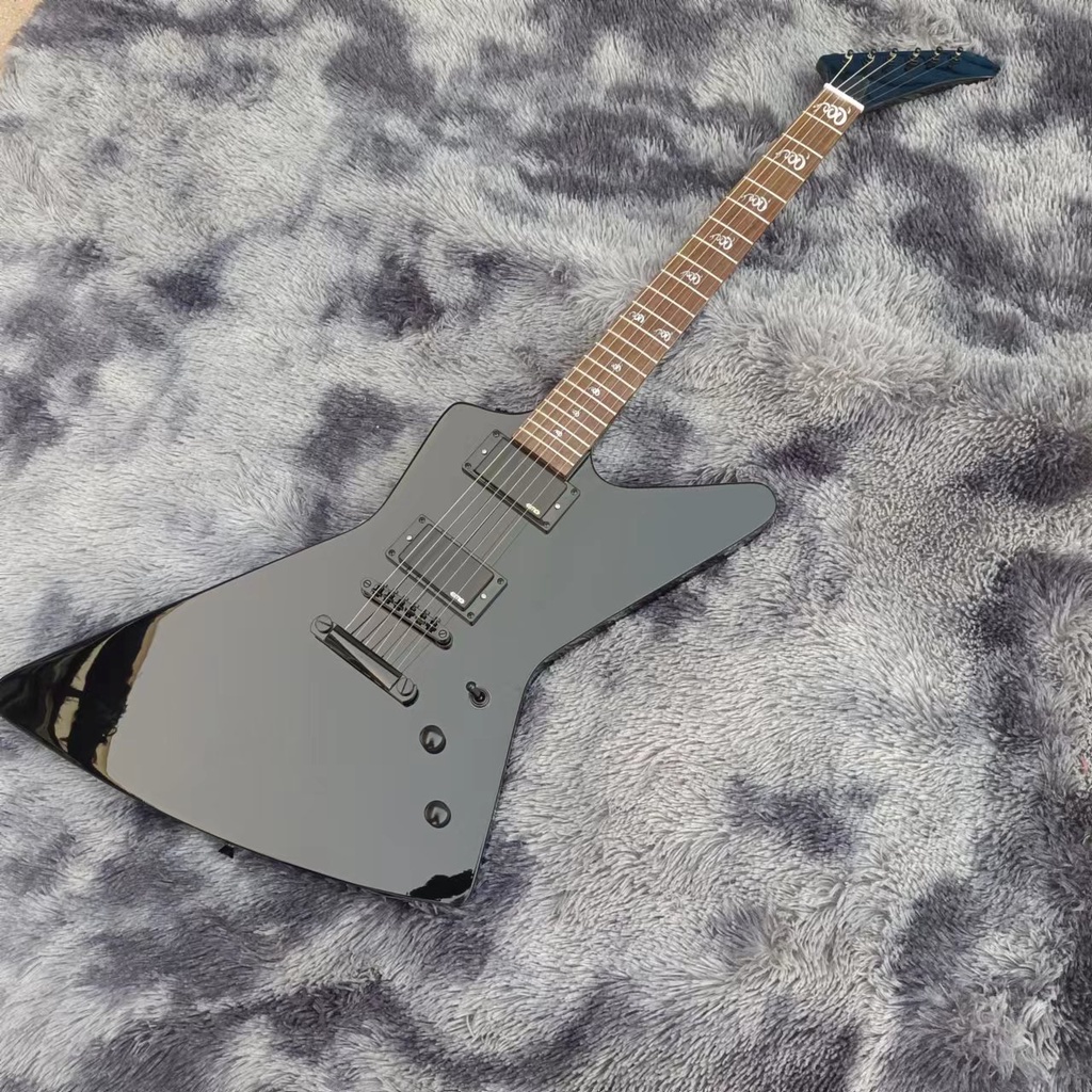 Classic Gibson ESP Explorer Black Electric Guitar | Shopee Philippines