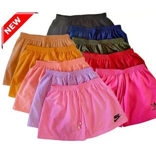 NEW Taslan Short for Women Free Size 9colors | Shopee Philippines