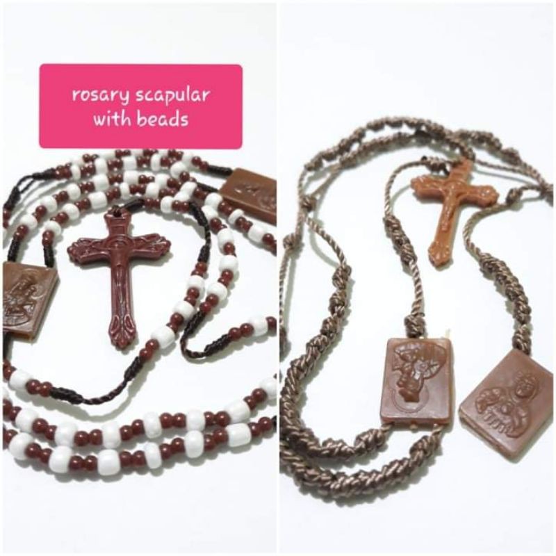 rosary scapular with beads | Shopee Philippines