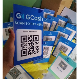 standee wallldecor (table number, picture or gcash/bpi qr code ...